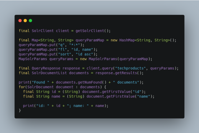 Solr Client API's - Ultimate Solr Guide - Aeologic Blog