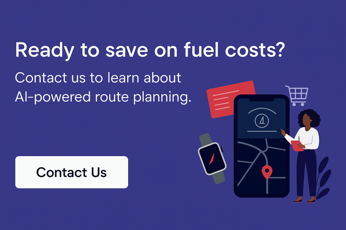 AI Helps Reduce Fuel Costs Through Smart Route Optimization